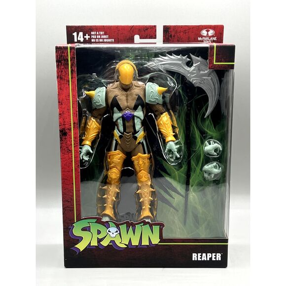Toys | Mcfarlane Toys Spawn Reaper 7 Action Figure New In Box | Poshmark